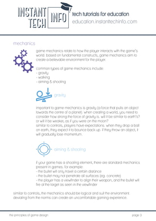 The Principles of Game Design | PDF