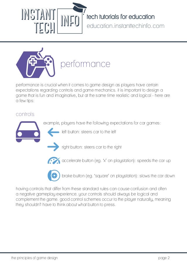 The Principles Of Game Design