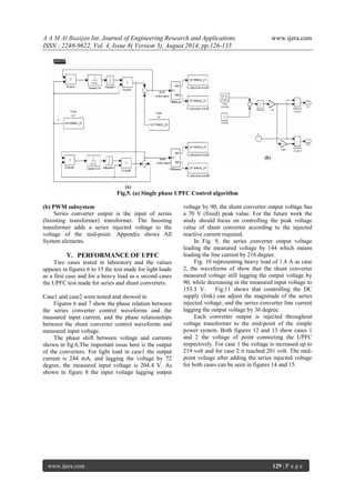 Implementation for Controller to Unified Single Phase Power Flow Using Digital Signal Processor ...