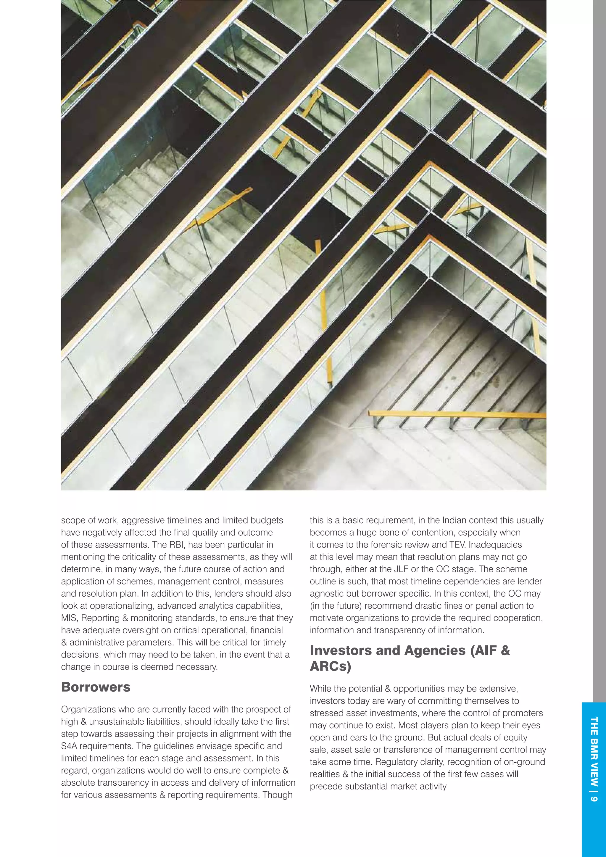 S4A - Sustainable Structuring of Stressed Assets | PDF