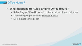 Success for Admins - Rules Engine & More | PPT