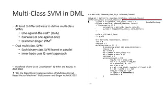 Classification using Apache SystemML by Prithviraj Sen | PPT