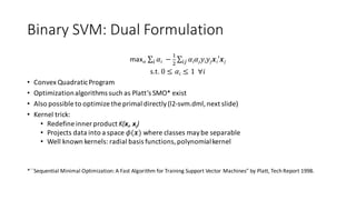 Classification using Apache SystemML by Prithviraj Sen | PPT