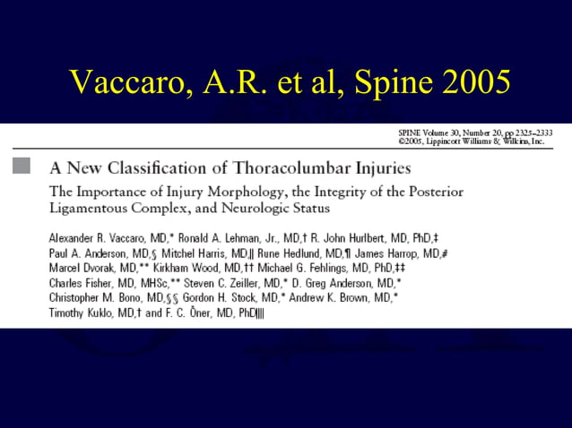 S4_Classification-Thoracolumar-Spine.ppt