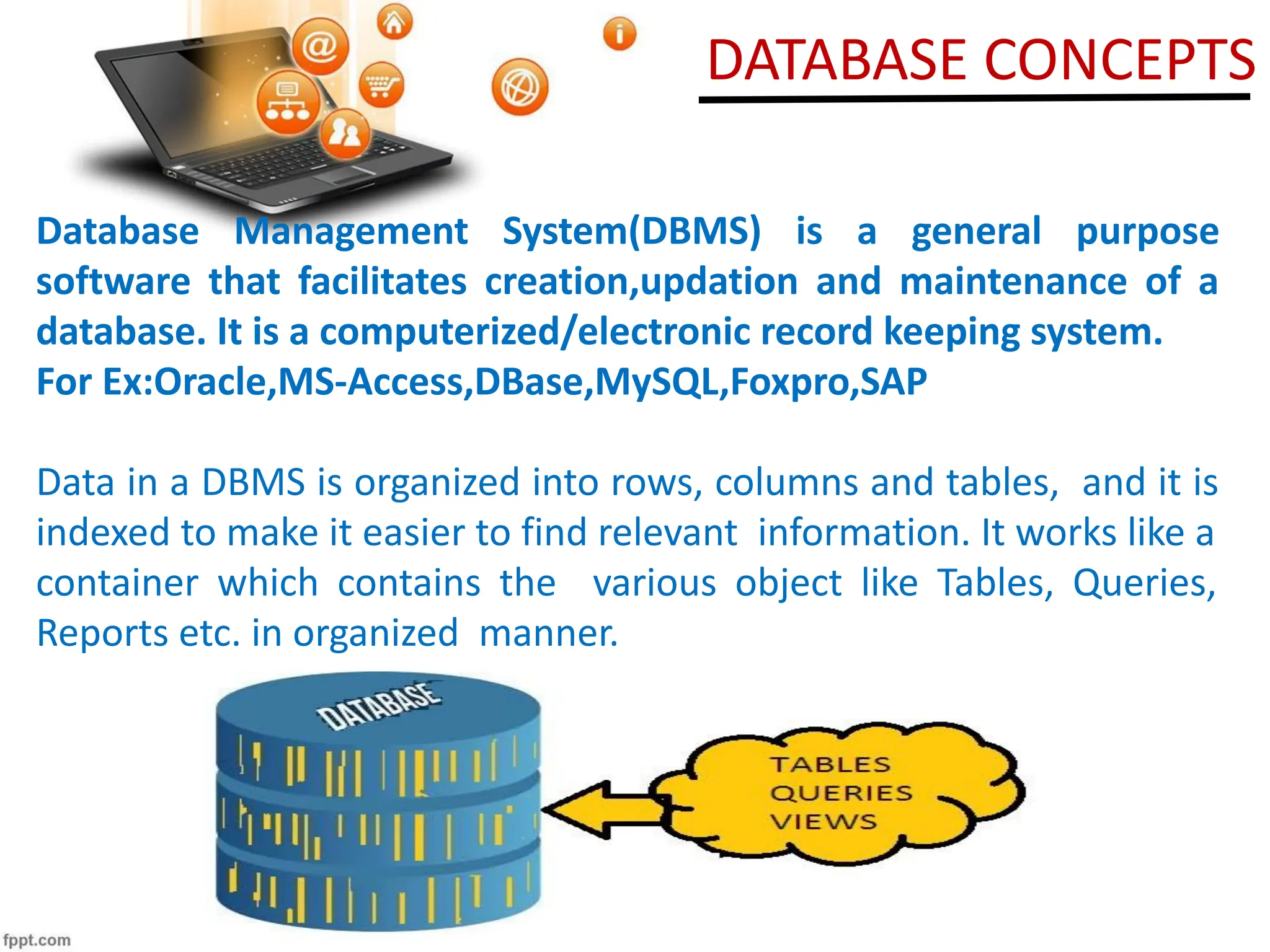 Database_Concepts_Final.pptx.pdf for class 12 | PDF
