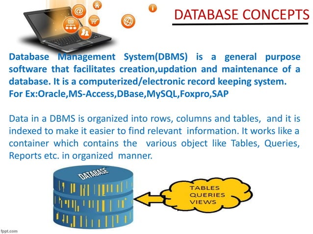Database_Concepts_Final.pptx.pdf for class 12 | PDF