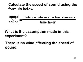 Reflection of Sound Part 1 | PPT