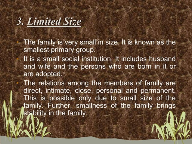 Family: Definition, Changing trends in family structure, Types of ...