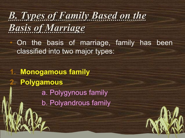 Family: Definition, Changing trends in family structure, Types of ...