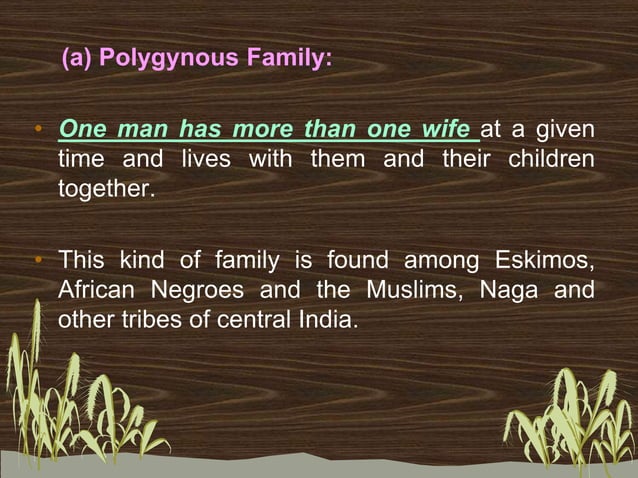 Family: Definition, Changing trends in family structure, Types of ...