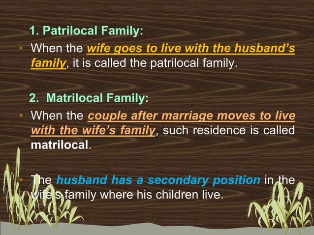 Family: Definition, Changing trends in family structure, Types of ...