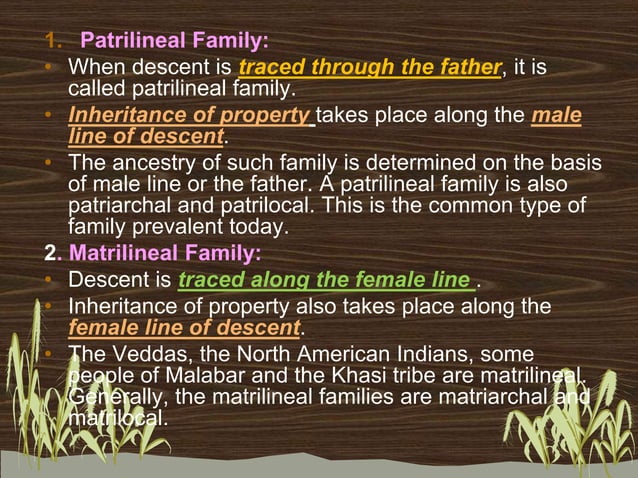 Family: Definition, Changing trends in family structure, Types of ...