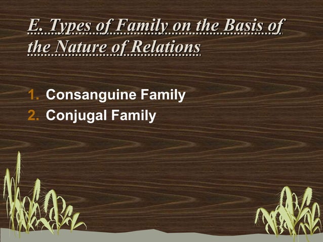 Family: Definition, Changing trends in family structure, Types of ...