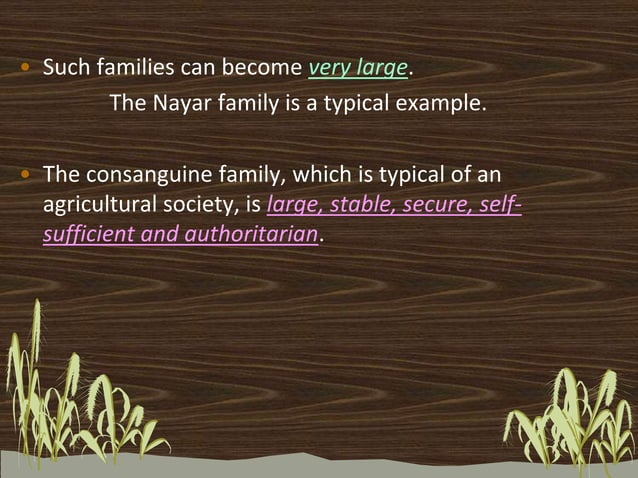 Family: Definition, Changing trends in family structure, Types of ...