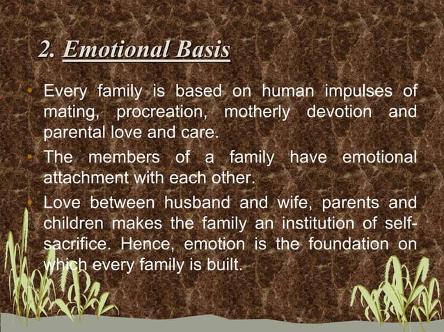 Family: Definition, Changing trends in family structure, Types of ...