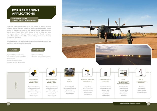S4GA Military Airfield Lighting Systems | PDF