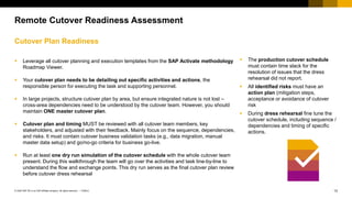 S4H_747 How to Approach Remote Cutover (2).pptx | Web Conferencing ...