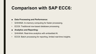 S4HANA Features with comparison with ECC.pptx