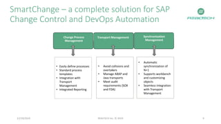 S/4HANA and Automated SAP Change Management - Best Practices for your upcoming Transformation ...