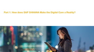 S4HANA Digitla Core for transformacion Digital | PDF