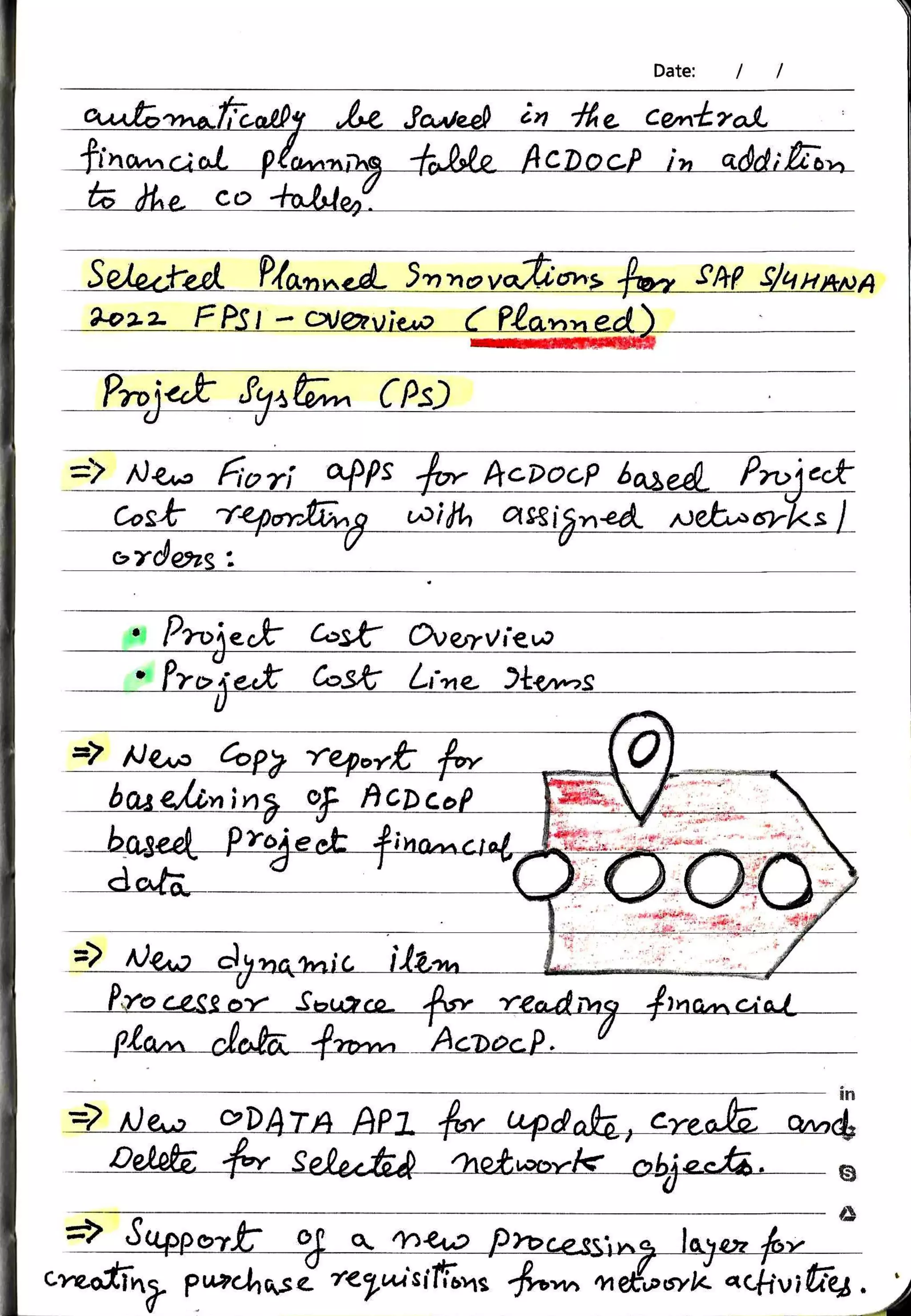 S/4 HANA Hand Written Notes | PDF