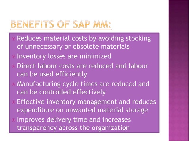 S4 hana mm | PPTX | Logistics | Business