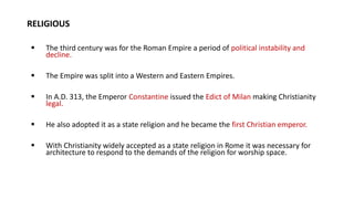 Module 1- Early Christian Architecture | KTU | Semester 4 | History of ...