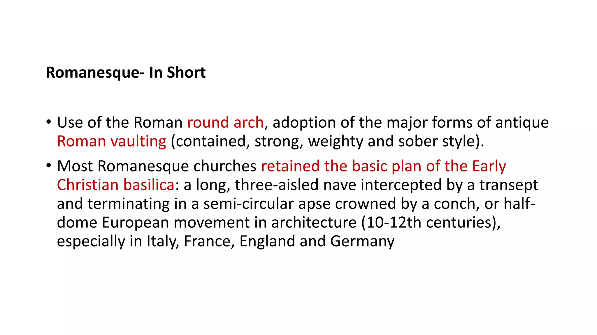 Module 3- Romanesque Architecture | KTU | Semester 4 | History of ...