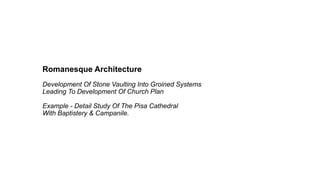 Module 3- Romanesque Architecture | KTU | Semester 4 | History of ...