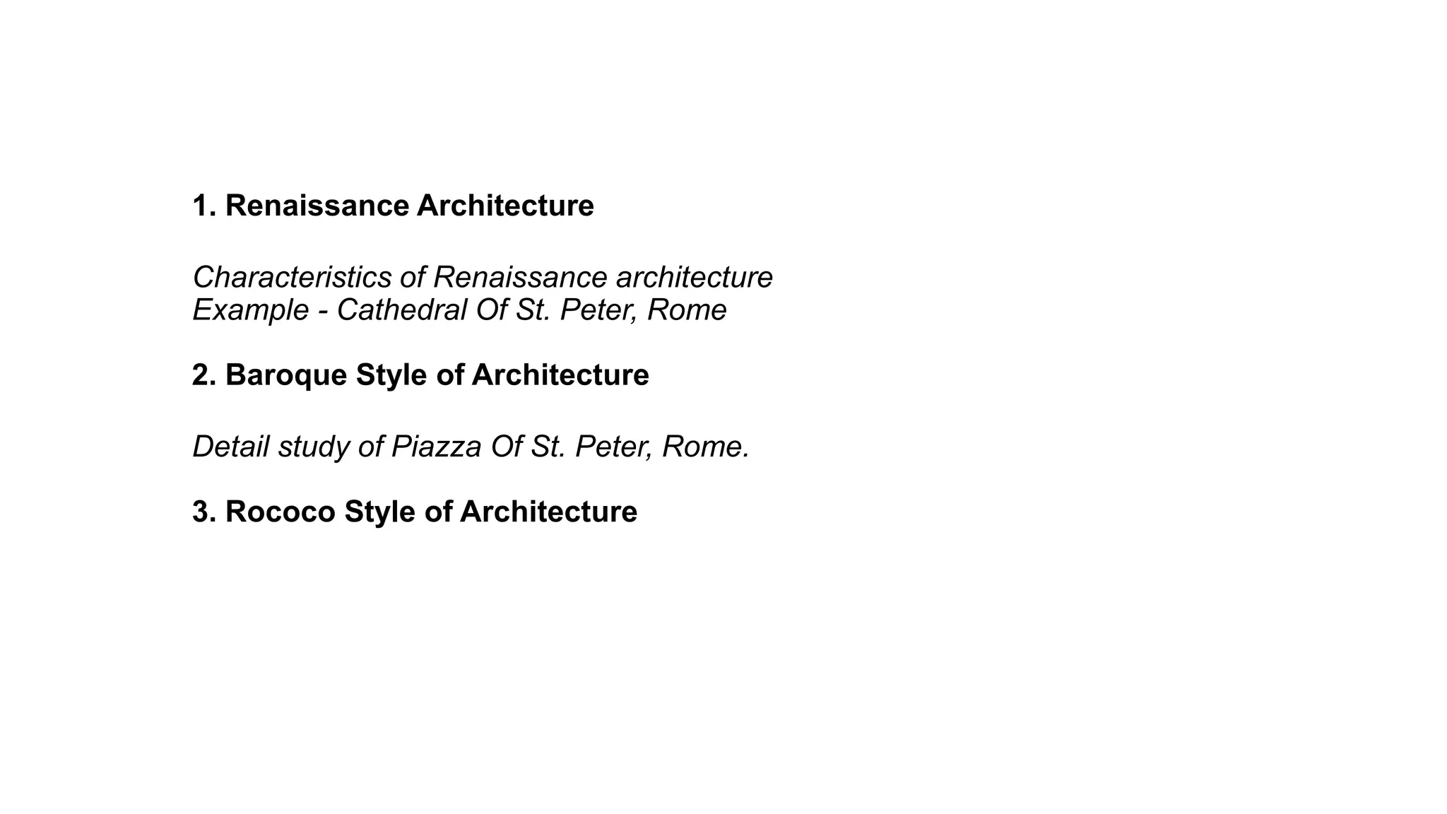 Module 5- Renaissance, Baroque & Rococo Architecture | KTU | Semester 4 ...