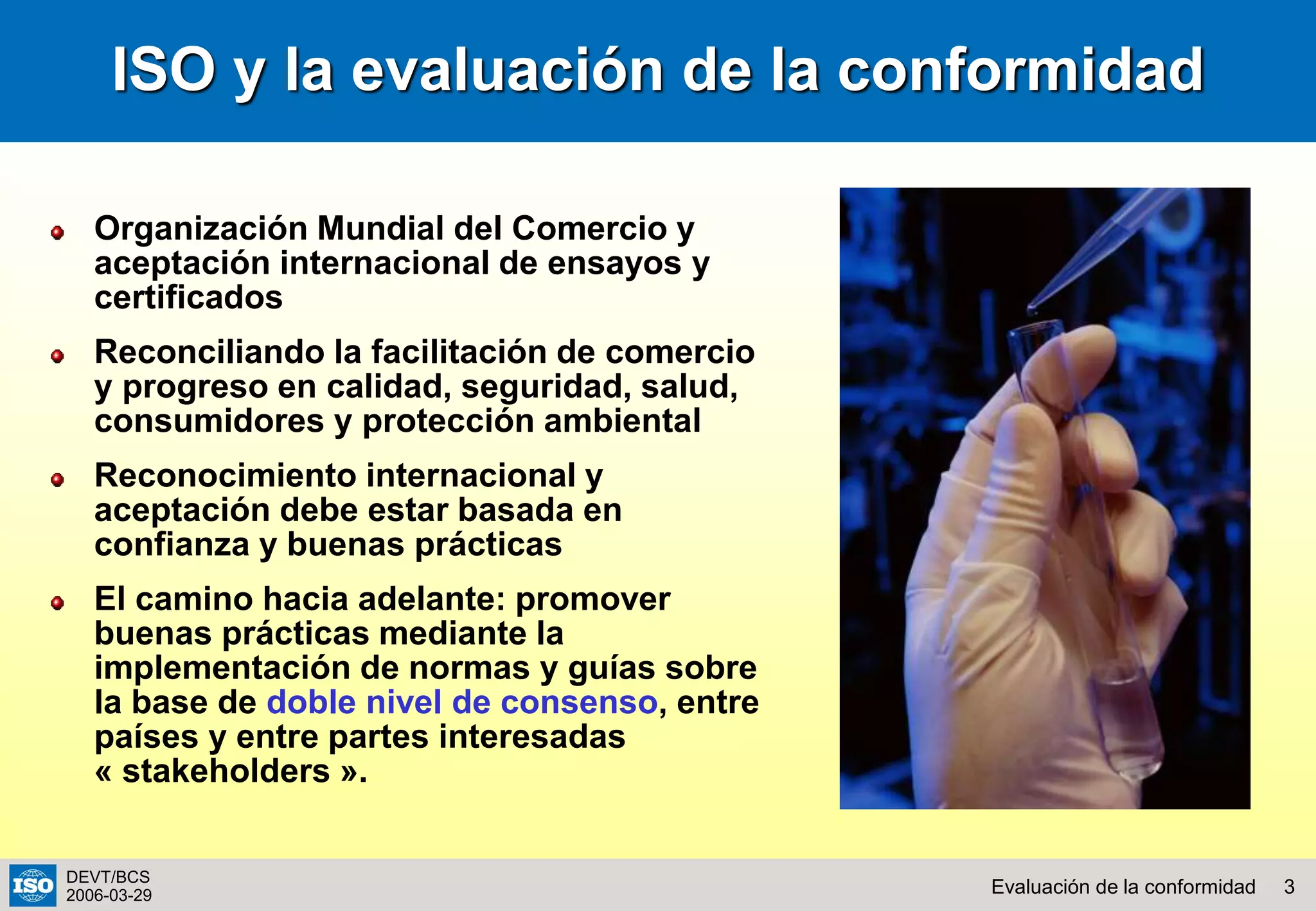 Evaluación de la Conformidad ISO | PPT