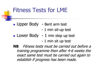 S4 lme aspects of fitness | PPTX