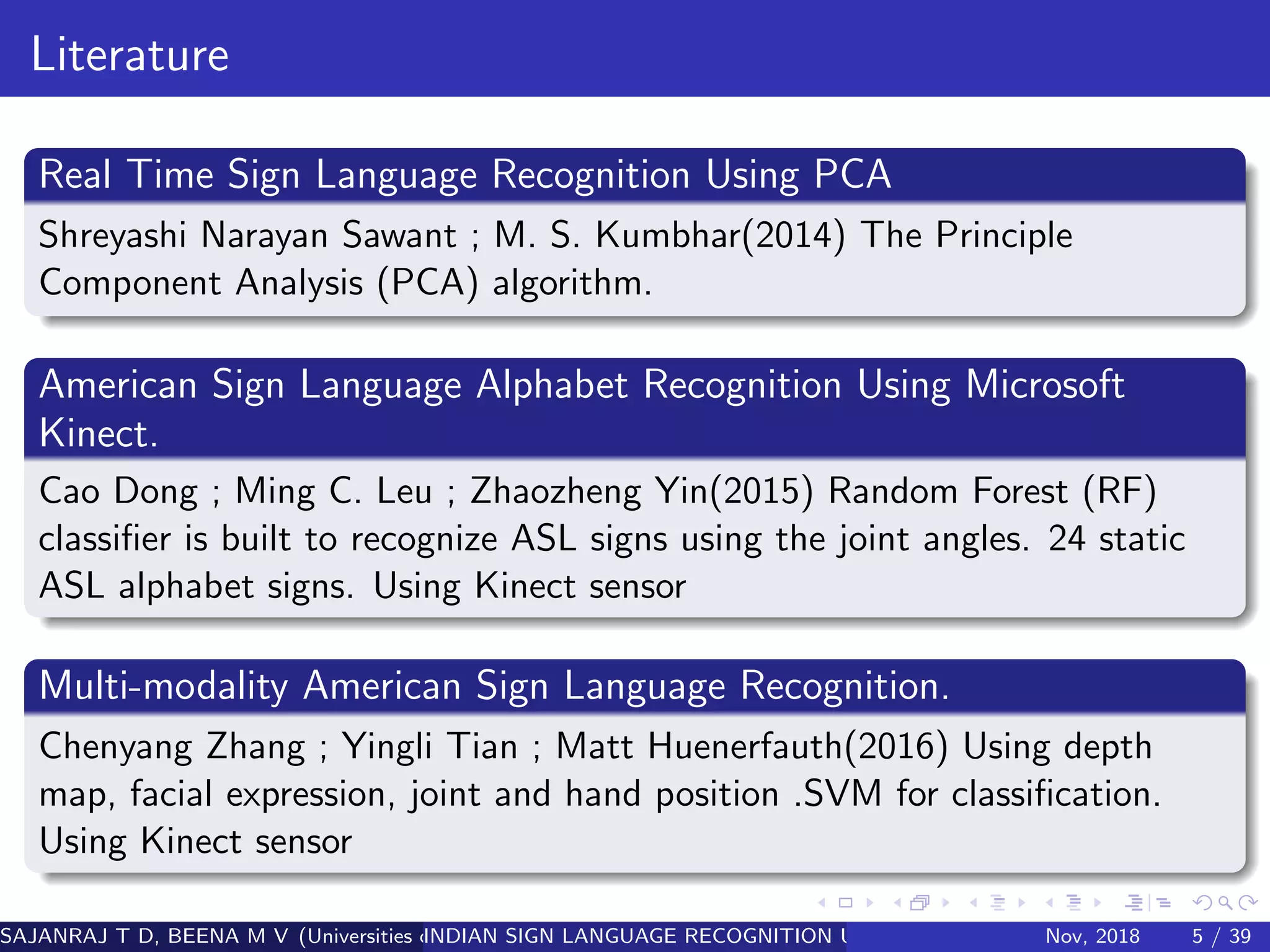Indian-Sign-Language-Recognition | PDF