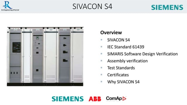 SIVACON S4 Presentation - R.A. Engineering partnered with Siemens | PPT