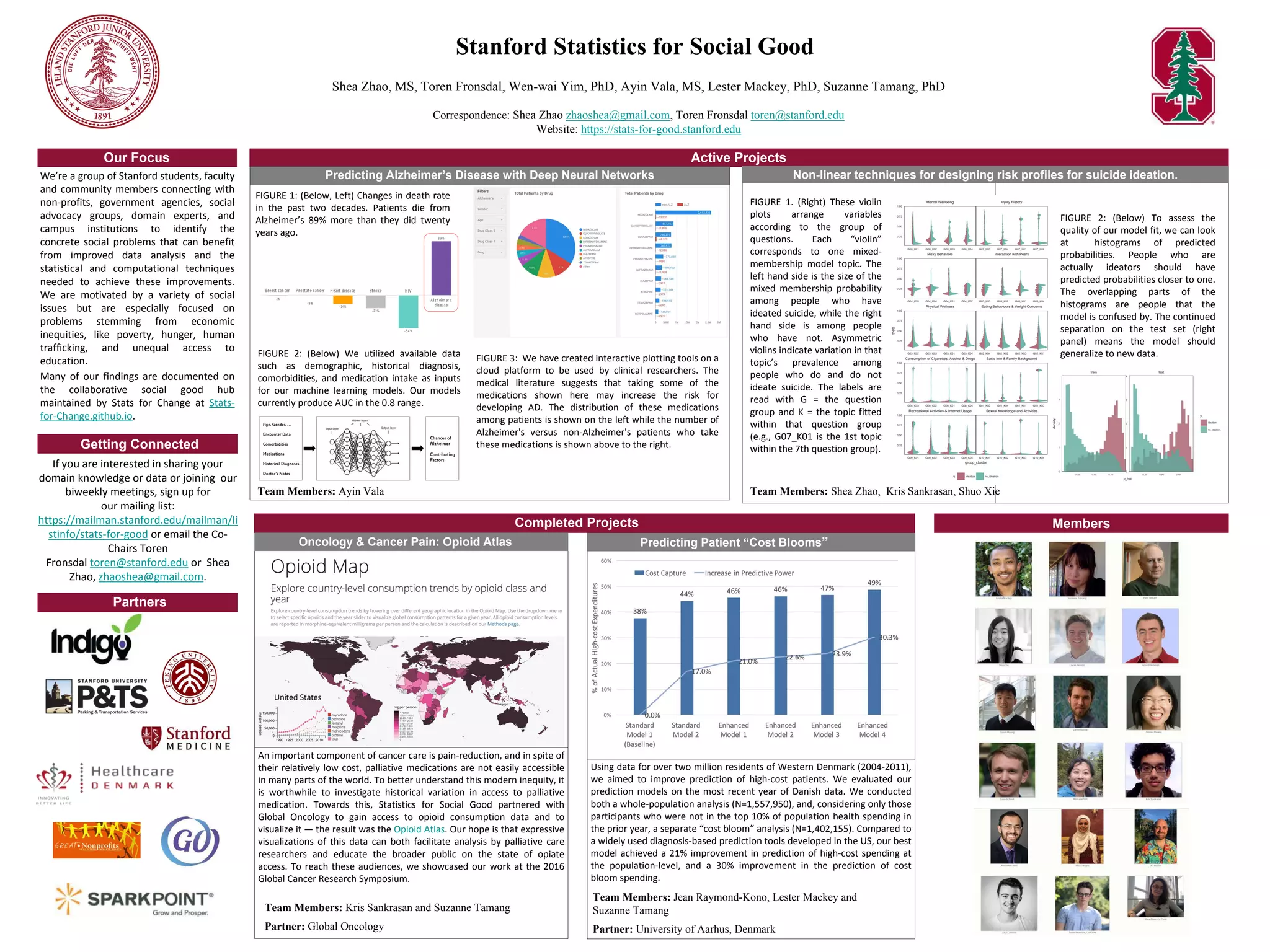 Department of Biomedical Data Science symposium poster | PPTX