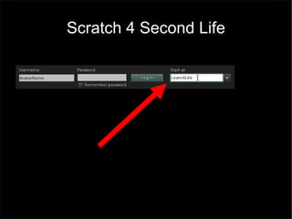 Scratch for Second Life | PPT