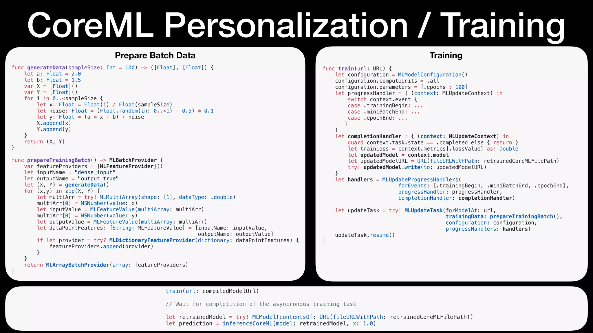 Swift For Tensorflow Coreml Personalization Ppt