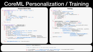 Swift for TensorFlow - CoreML Personalization | PDF | Web Development | Internet