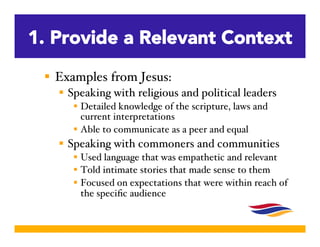 Setting Expectations for Sales Succes: The Example of Jesus | PPT