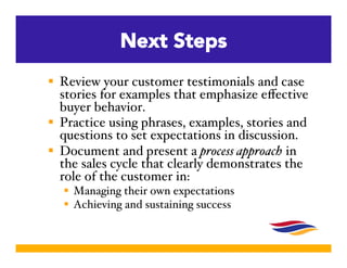 Setting Expectations for Sales Succes: The Example of Jesus | PPT