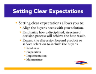 Setting Expectations for Sales Succes: The Example of Jesus | PPT