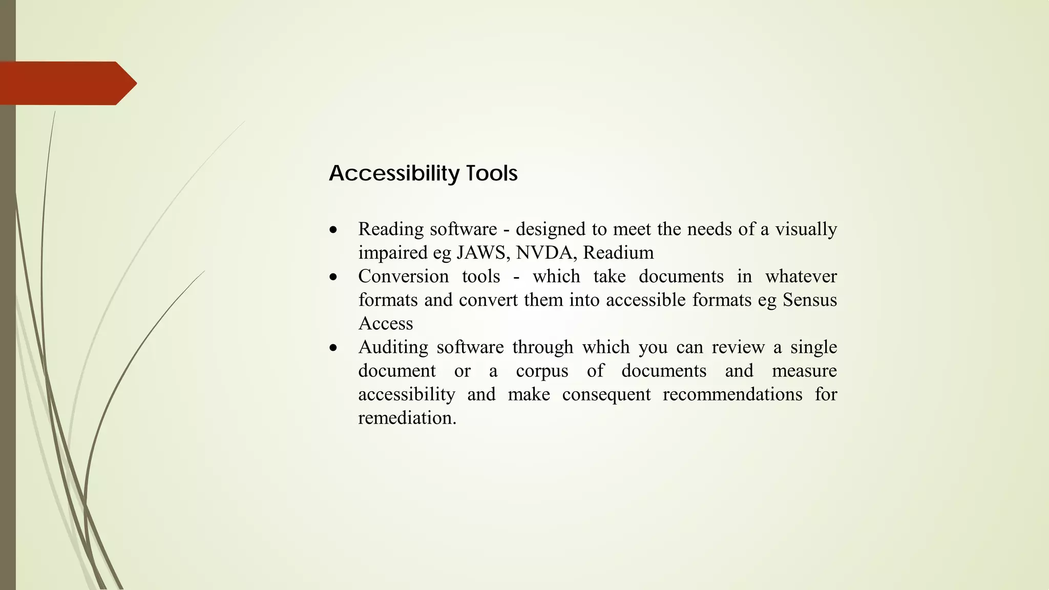 Meeting Sustainable Goals Through Improved Accessibility | PPT