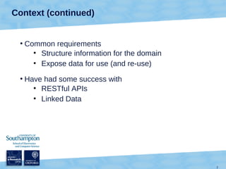 REST and Linked Data: a match made for domain driven development? | PPT