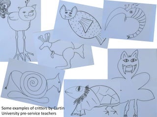 Critters from Alien Earth process guide | PPTX