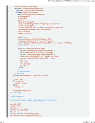 Search videos with youtube api3 | PDF