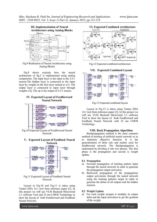 Review: “Implementation of Feedforward and Feedback Neural Network for Signal Processing Using ...