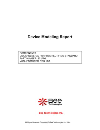 S5277G PSpice Model (Free SPICE Model) | PDF