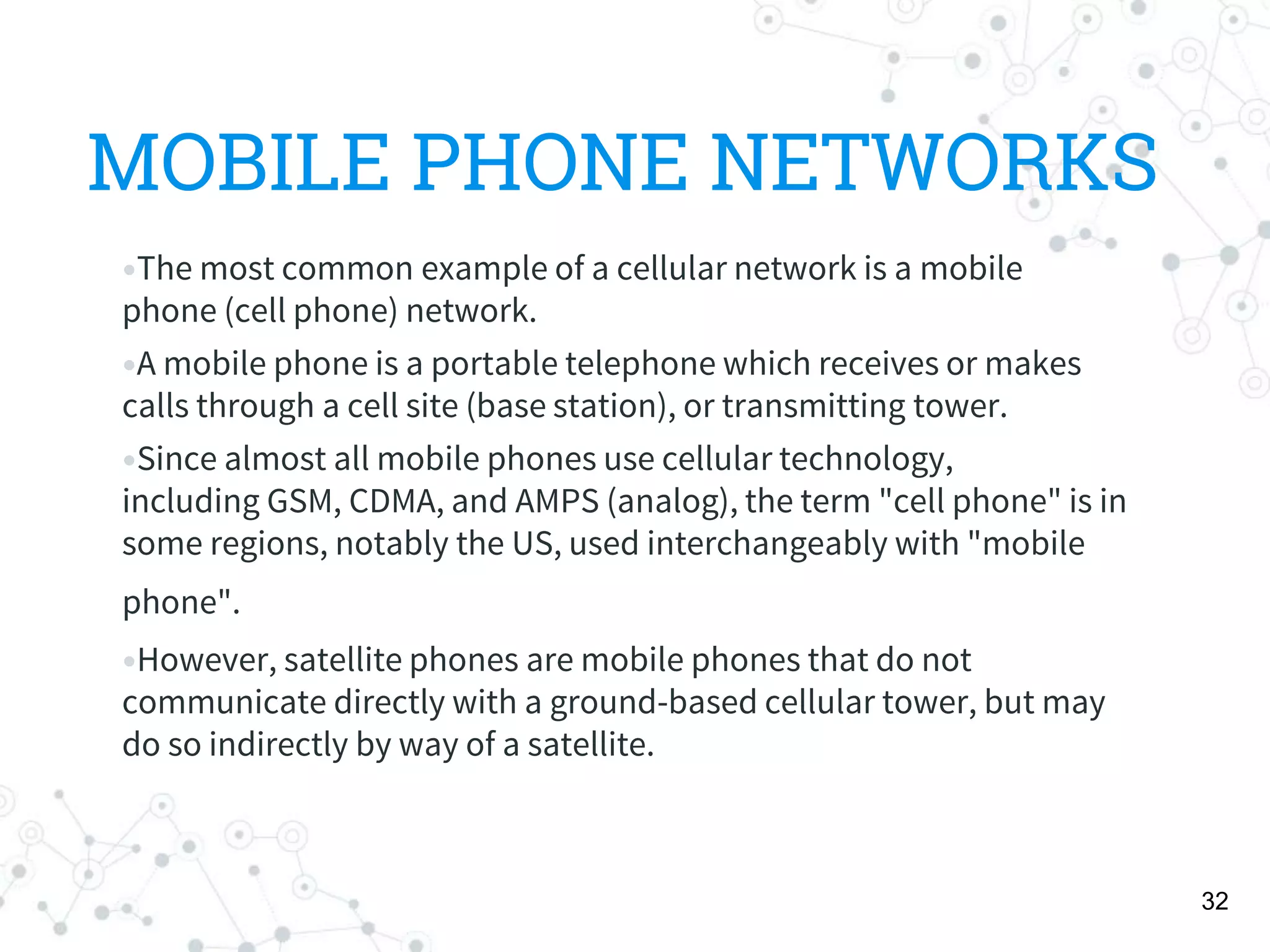 3G vs 4G and Cellular Networks | PPT