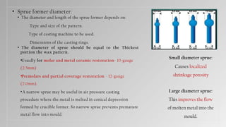 Dental Casting Procedures Casting in Prosthodontics | PPTX