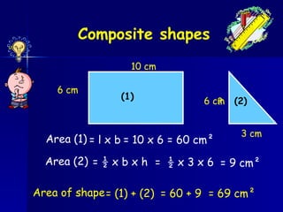 Identify simple shapes within compound shapes. | PPT